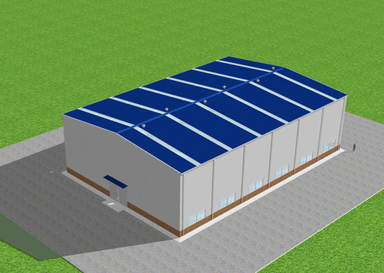 Galvanized Pre Engineered Metal Frame Buildings Fireproof Durable