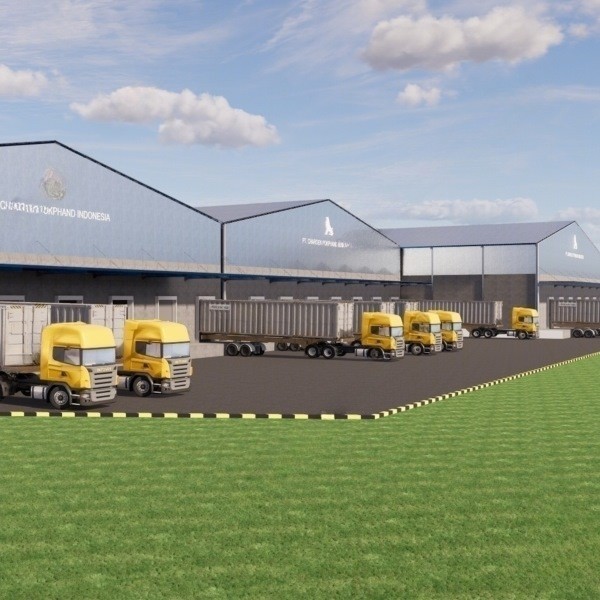 C/Z-Section Steel Purlin Metal Warehouse With Color Steel Sheet Wall