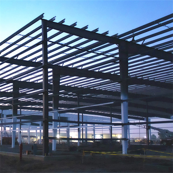 Q355/ Q235 Steel Structure Workshop with Optional Insulation and UPVC ...