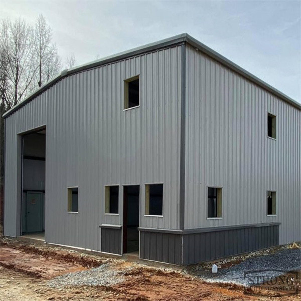 High Performance Metal Warehouse With Slope Roof And Hot Rolled H ...