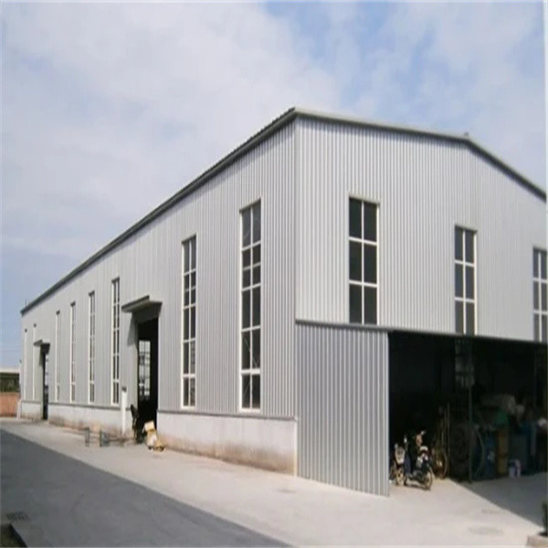 Color Steel Sheet Roof And Wall Steel Structure Workshop With Z Section ...