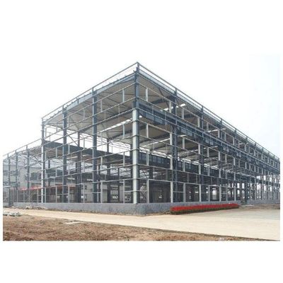 Stable Large Span Steel Structure Warehouse Bending High Strength ISO 9001