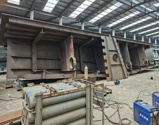 Sturdy Structural Steel Platform Decoiling Steel Mezzanine Platform