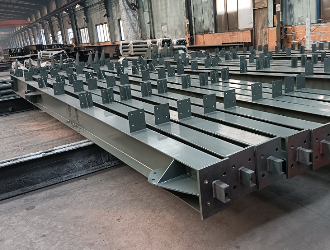 Q355B Q235B Steel Structure Platform Prefab Steel Warehouse Construction